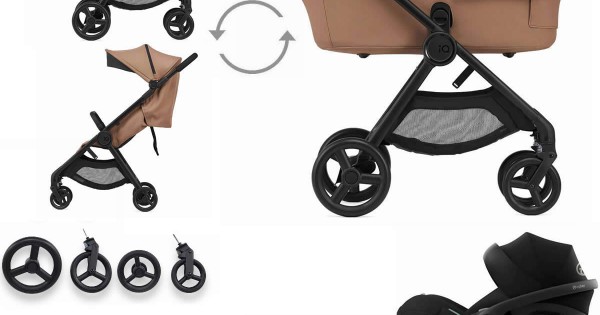 Anex IQ Basic 3 in 1 Cloud G Travel System, Sienna