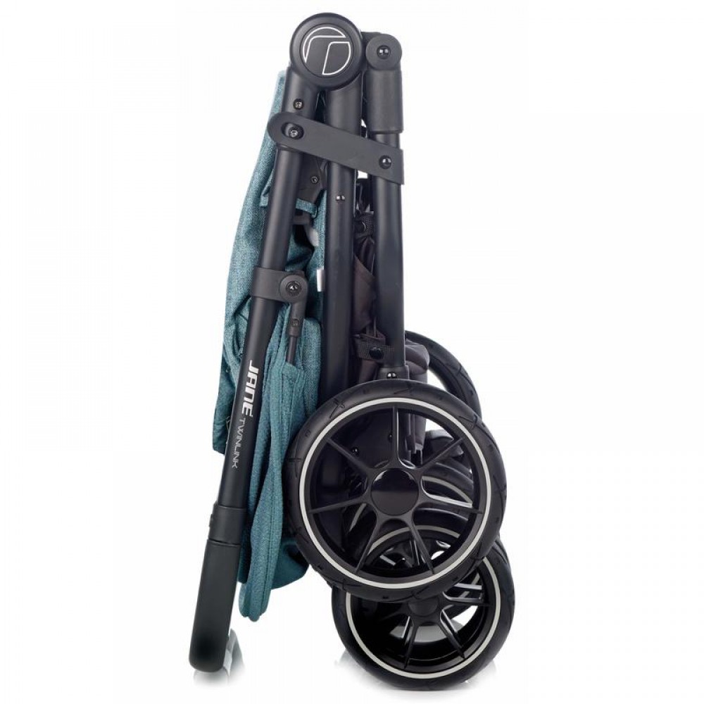 Jane Twinlink Pushchair, Cold Black 2023 - 5614-U06