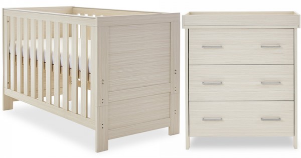 Obaby Nika 2 Piece Room Set, Oatmeal - 21OB1003D2